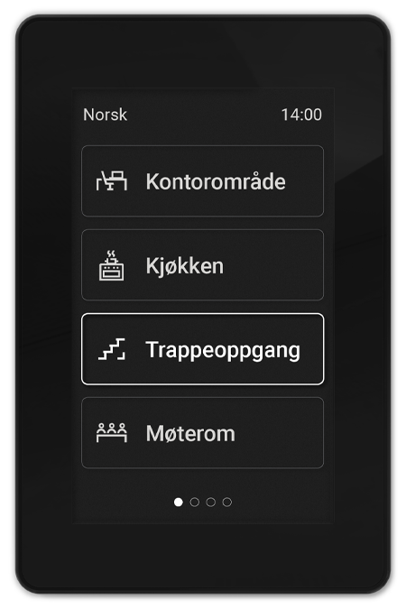 Smart touch display | zencontrol
