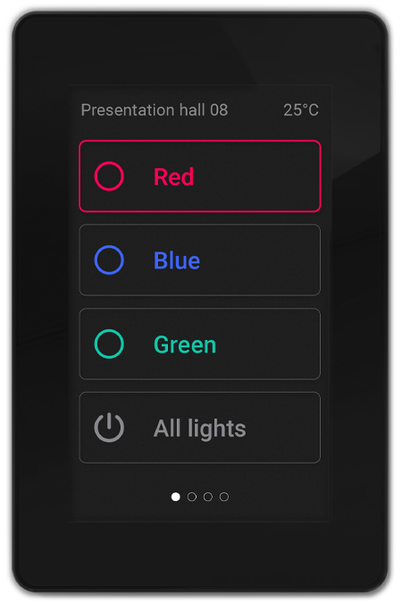 Smart touch display | zencontrol