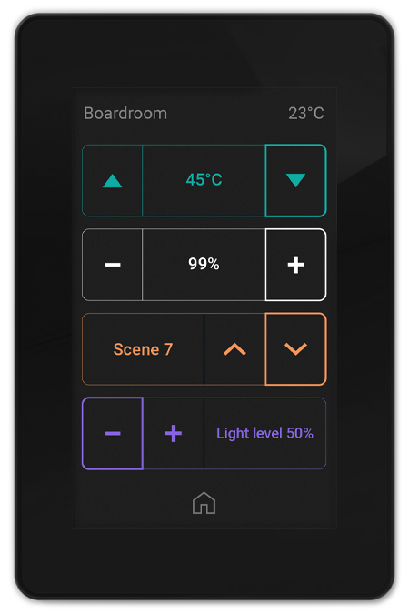 Smart touch display | zencontrol