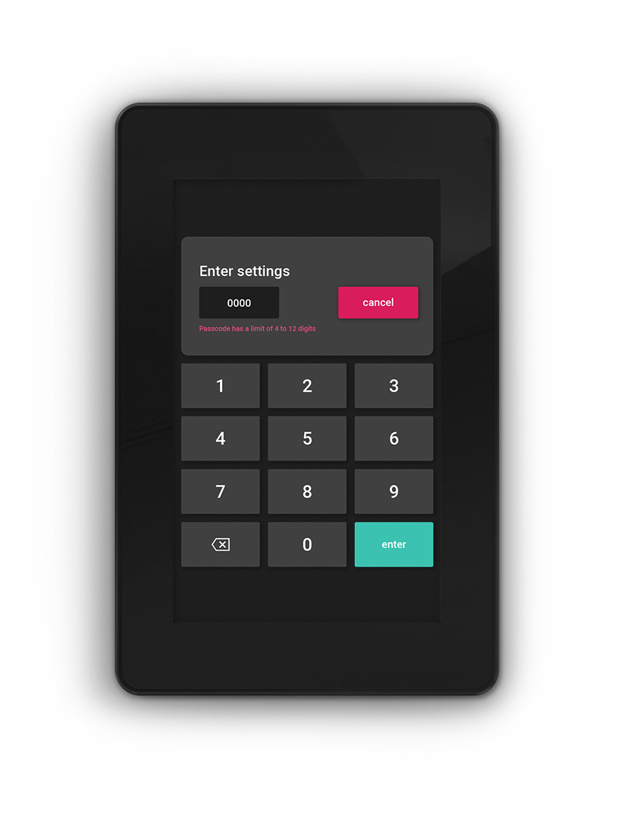 Smart touch display | zencontrol